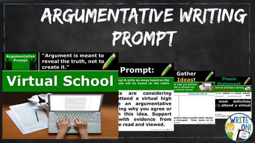 Argumentative Writing Essay Activity - Distance Learning by Write On ...