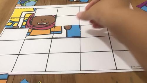 100th Day of School Picture Puzzle Worksheets by The Viral Teacher