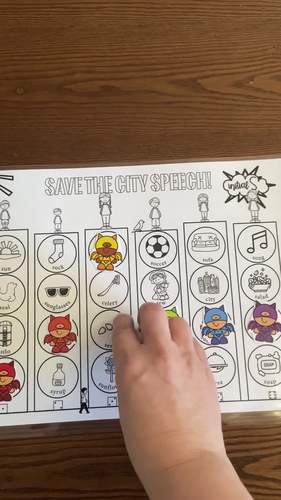 Dice and Dash! Superheroes Save the City Edition! by SpeechBop | TPT