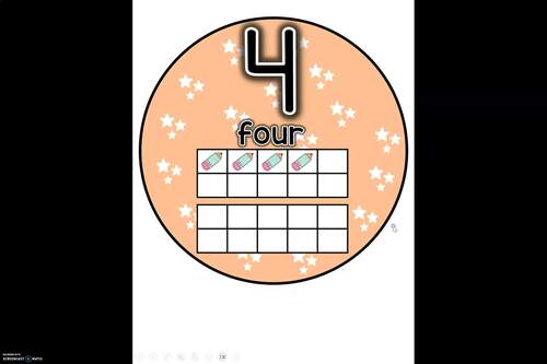 Pastel Party Number Posters and Number Line Circles | TPT