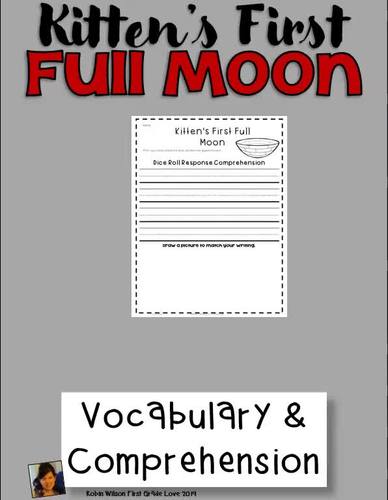 Kitten's First Full Moon Activities by Robin Wilson First Grade Love