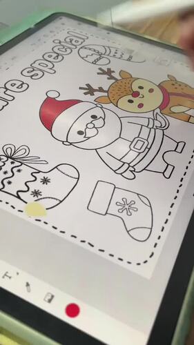 Positive affirmations coloring page for kids, Christmas Day, Positive ...