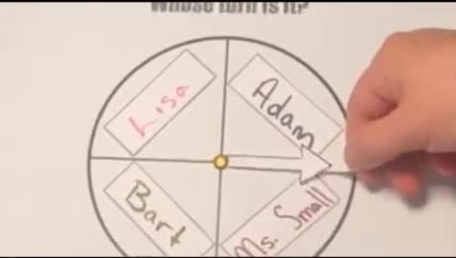 Whose Turn Is It?: A Visual and Manipulable Turn-Taking Resource