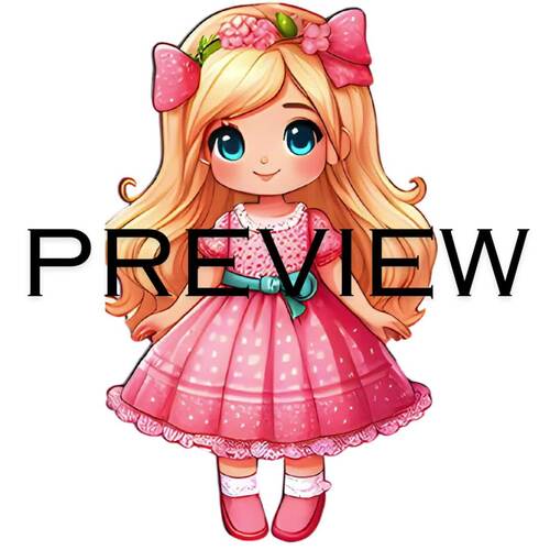 Spring Girls Dress Clipart Collection 2024 - Educational Clipart for ...