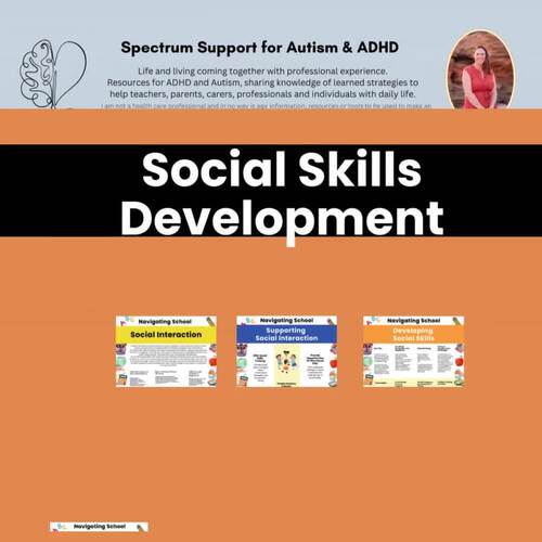 Social Skills Group Lesson Activity SEL Worksheets Teacher Planner ADHD ...