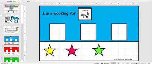 Digital Token Board: Distance Learning Special Education and Pre-K