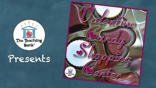 Valentine's Day Money Math Center by The Teaching Bank | TPT