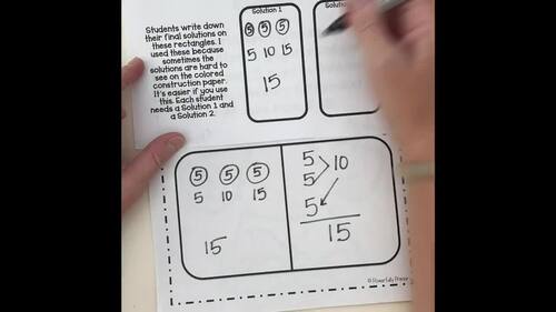 Holiday Gingerbread Craftivity | CGI Word Problem | Story Problem