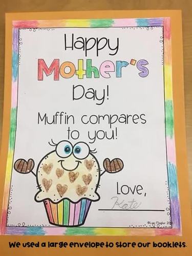 Mother's Day Writing Activity and Craft by Lori Flaglor | TPT