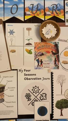 Four Seasons Nature Study by For the Love of Homeschooling | TPT