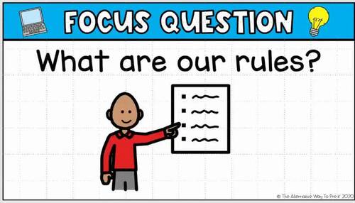 Beginning of Year Study Question Posters and Digital Slides | TPT