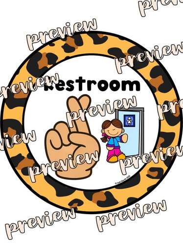 Jungle Safari Hand Signal Posters | Editable Classroom Management Tool