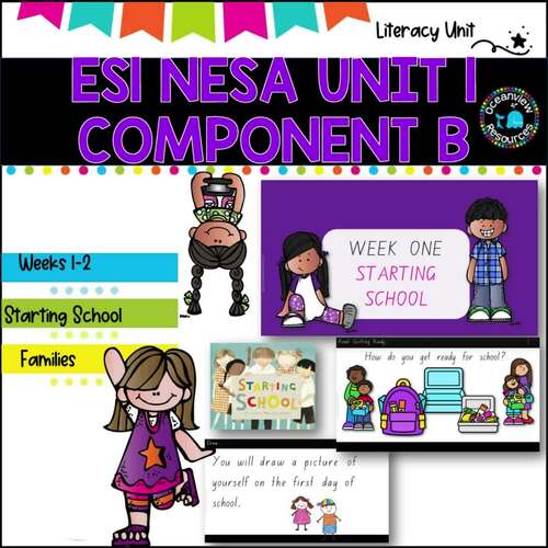 STARTING SCHOOL and FAMILIES- ES1 Unit 1 NESA support Unit- component B
