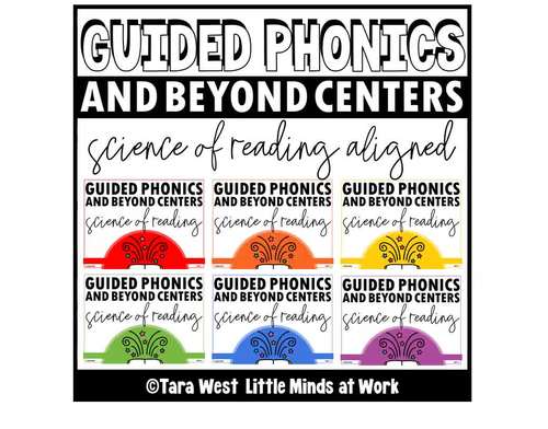 Phonics Centers | Guided Phonics + Beyond Science of Reading SOR ...