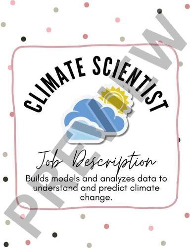 Science Careers Posters, Classroom Decor, High School, Middle School ...