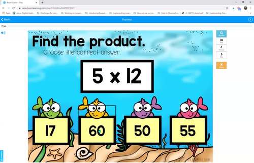 5's Multiplication Facts BOOM Cards | Digital Task Cards | TpT
