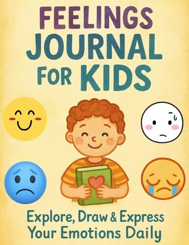 Feelings Journal for Kids | Daily SEL Activities | Emotional Awareness ...