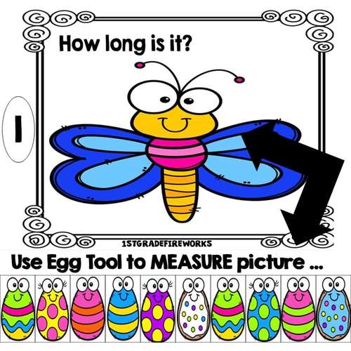 Measurement Task Cards - How TALL /LONG is it? by 1stgradefireworks