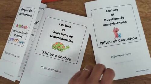 French Animals New Beginner Worksheet Printable Animaux Français ...