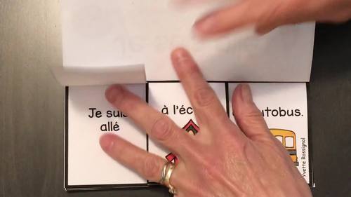 Lecture - French Reading - French Flip Book - (Je suis allé...) | TPT