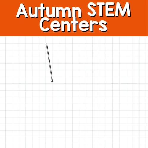 Autumn STEM Centers, Fall Small Group Activities, k-5 STEM Activities