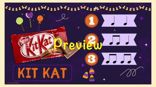 Halloween Candy Rhythms: The Bundle! A Music Matching Game for Google ...