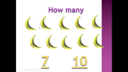 counting Game counting quiz powerpoint, counting for kids by Language bites