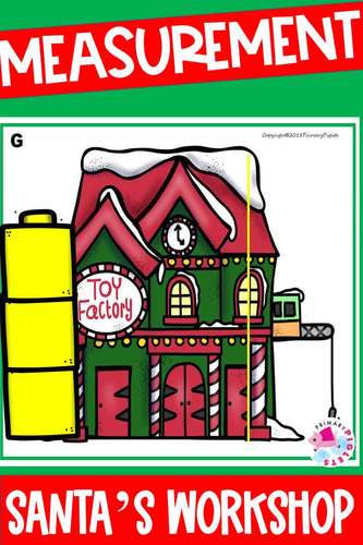 NONSTANDARD MEASUREMENT LENGTH & STANDARD MEASUREMENT CHRISTMAS SANTA'S ...