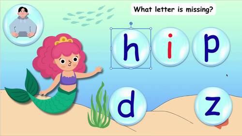 CVC Word Family -ip | Google Slides™ Interactive Phonics Resource