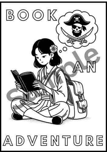 Book Week 2025 Print & Go Colouring Pages Grades K-6 | TPT