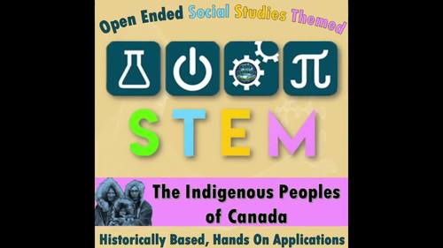 Social Studies Themed STEM / STEAM: The Indigenous Peoples of Canada