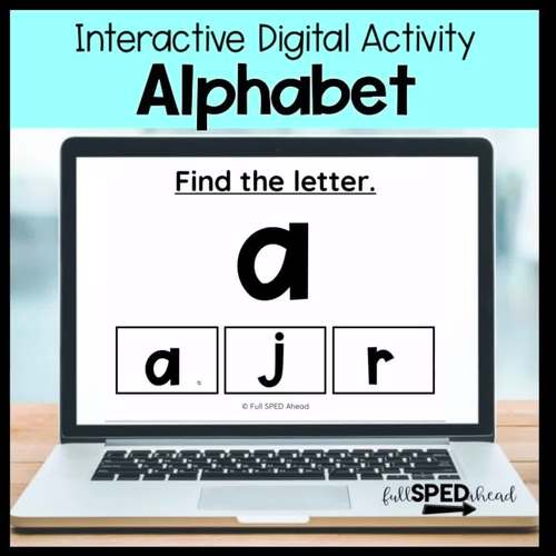 Alphabet Letters Interactive Digital Activities | TpT