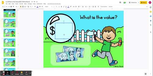 CND MONEY: What is the Value (up to $50): Google Slides™ by GroovyGarden