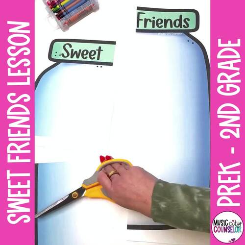 Friendship Lesson, Qualities of a Good Friend, PreK - 2nd Grade Social ...