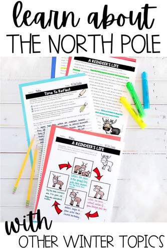 Winter Reading Passages December ELA Activities Fun for Christmas ...