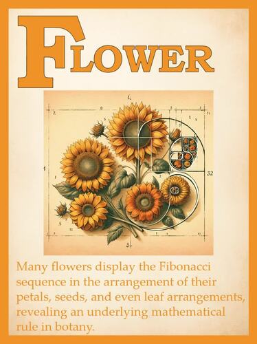 The ABC's of Math in Nature (Vintage Edition) | Poster Set | Bulletin ...