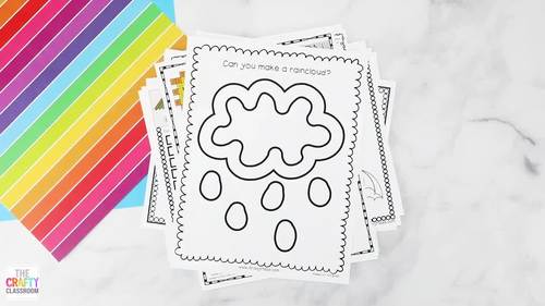 Fine Motor Skills: April Activity Pack Distance Learning by Preschool Mom