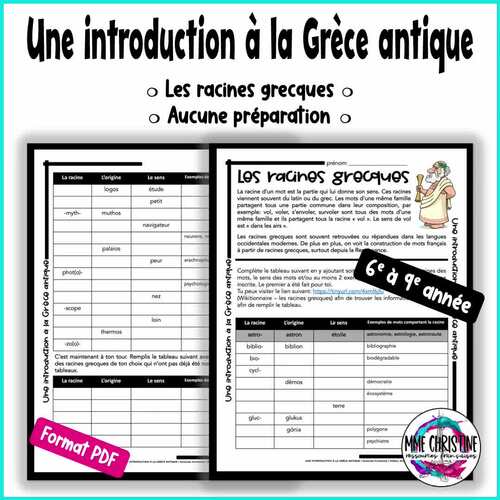La Grèce antique I Les idées et les innovations I Activités 5 projets I ...