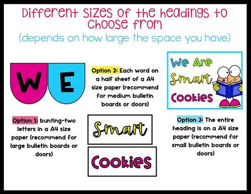Back to School Bulletin Board Idea Smart Cookies Door Decor -September