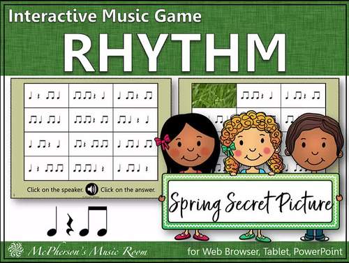Spring Music Interactive Rhythm Game Eighth Notes {Reveal the Secret ...