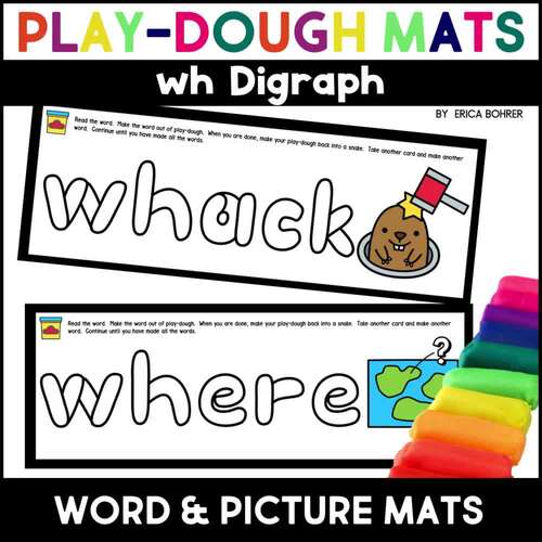 Glued Sounds with Suffix Words Playdoh Mats – Words & Pictures Phonics ...