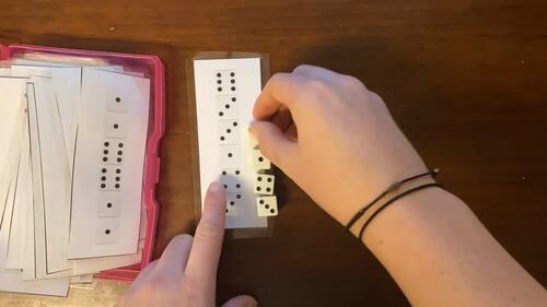 Dice Stacking Visual Discrimination Printable, Number Recognition ...