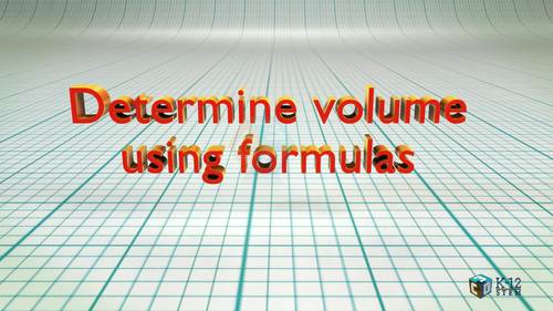 Determining Volume Using Formulas - - High quality HD Animated Video ...