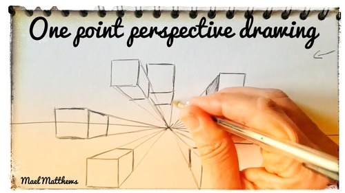 Distance Learning. Video Art Lesson. An Introduction to 1 Point Perspective