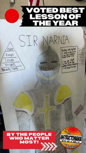 Create A Life Size Knight and Ode Battle Activity: Middle Ages Lesson Plan