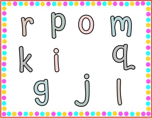 Printable Bulletin Board Large Alphabet Letters Wall Display, Alphabet ...