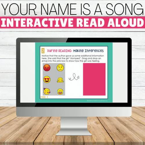Your Name is a Song Interactive Read Aloud for Back to School | TPT