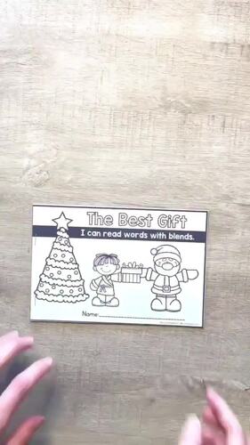 Winter Express/ Christmas: Blends Decodable Reader by Learning by Leah
