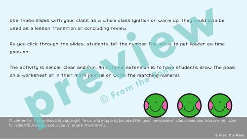 Subitizing Non Standard Dot Patterns Math Warm Up Powerpoint by From ...