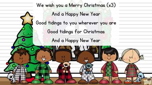 Music: We Wish You A Merry Christmas, Vocal Music Education, Choir Song